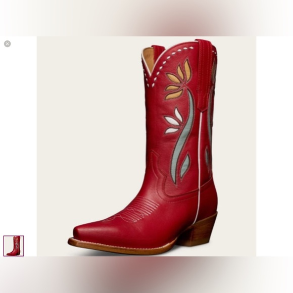 Shoes | Tecovas Iso Cherry Red 65 | Poshmark